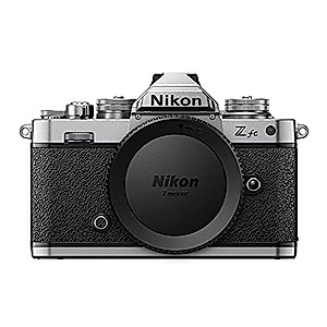 Nikon Intl. Nikon Z fc DX-Format Mirrorless Camera Body (International Model), Silver