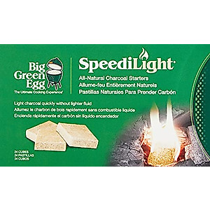 Big Green Egg All Natural Charcoal Starters - 24 cubes