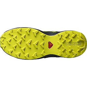 Salomon Kid's Speedcross Trail Running Shoes, Black/Black/Evening Primrose, 6 Big Kid
