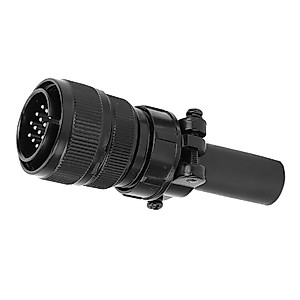 14 Pin Male Plug, Stainless Steel 14 Pin Aviation Plug Socket TIG Welder Plug Fit For Miller Welder