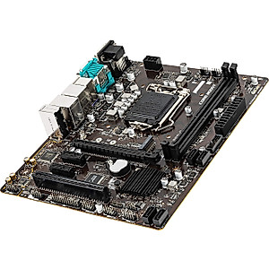 MSI H410M PRO-C ProSeries Motherboard (mATX, 10th Gen Intel Core, LGA 1200 Socket, DDR4, M.2 Slot, USB 3.2 Gen 2, 2.5G LAN, D-Sub/DVI/HDMI/DP)