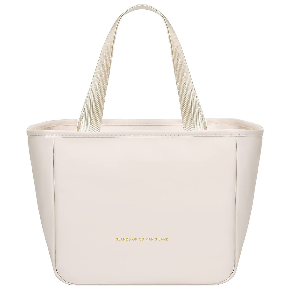 uoloao Lunch Bag Women Insulated - 10L Lunch Tote Bag for Women Work, Polyurethane Small Cute Lunch Bag Cooler for Office, Beach, Camping