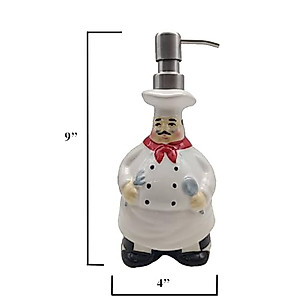 ACK Italian Bistro Fat Chef Soap Dispenser