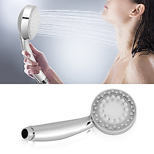 Led Shower Head, Temperature Sensor Shower Head, 3 Color Changing Shower Head with Lights for Bathroom