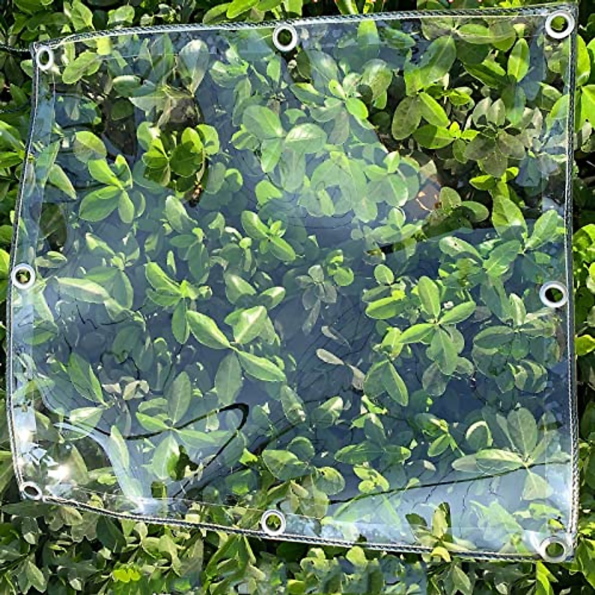 PVC Plastic Cloth, Outdoor Waterproof Tarpin, Multifunctional Windproof Torrent, Iletted Folding Thickness 0.35mm, Thin Rooftop Greening House Garden Garden House Agriculture Cleaning Vegetable Agricu