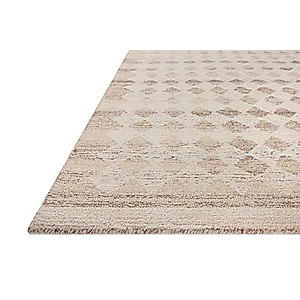 Loloi Magnolia Home by Joanna Gaines x Rae Natural/Ivory 5'-0" x 7'-6" Area Rug