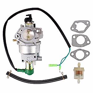Carburetor for Powermate PM0125500 PM0106505 PMC106505 PM0106507 PC0106507 PMC106507 PM0105007 PM0497000 PM0605000 5500 6500 7000 8000 8750 Watt 389cc 420cc 11hp 12hp 13hp Auto Chock Generator