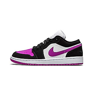Jordan Womens WMNS Air 1 Low DC0774 005 Black/Cactus Flower - Size 8W