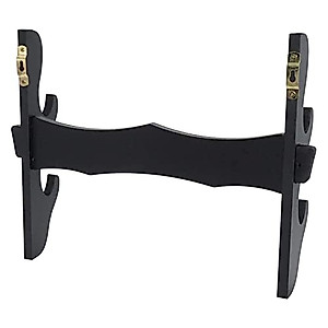 LUCKNIGHT Display Stand Wall Mount Sword Holder Samurai Sword Rack Wakizashi Decorative Display Stand Hanger Sword Stand