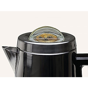 Capresso 12 Cup Perk Coffee Maker, Stainless Steel