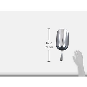 Winco Aluminum Utility Scoop, 58-Ounce, Medium