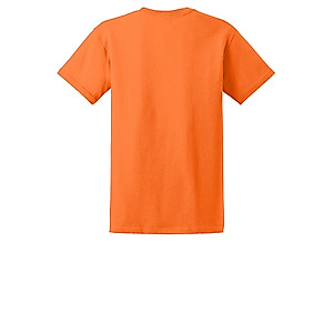 Gildan Men's G2000 Ultra Cotton Adult T-shirt, Safety Orange, Large
