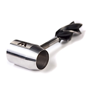 WEYLAND Bushcraft Settlers Tool Survival Hand Auger Wrench - Bush Craft Gear and Equipment Scotch Eye Wood Drill Peg and Manual Hole Maker Multitool for Camping, Bushcrafting and Outdoor Backpacking