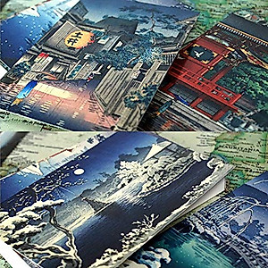 Beautiful Art Postcards set of 30 Tsuchiya Koitsu Post card variety pack Famous Painting Scenery,4 x 6 Inches