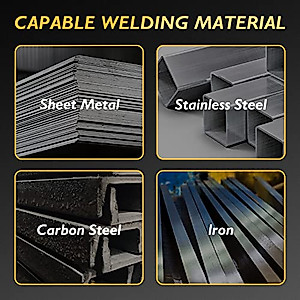 TOOLIOM 135A 110V Stick Welder MMA arc Welder Machine dc Inverter Welder with Digital Display Portable Welding Machine