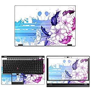 Decalrus - Protective Decal Skin Sticker for Lenovo ThinkPad P53 (15.6" Screen) case Cover wrap LEthnkpd15_P53-99