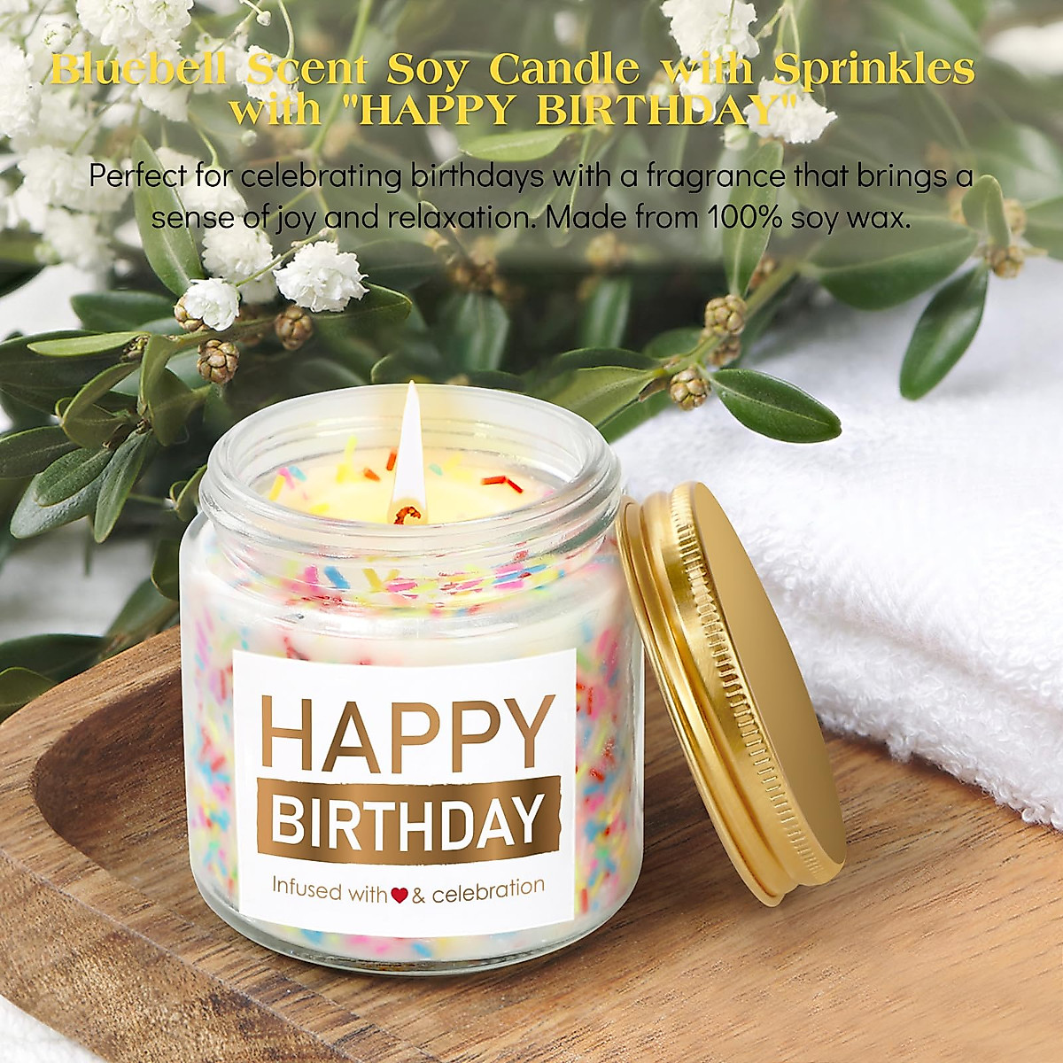 Birthday Gifts for Women, Happy Birthday Gift Baskets for Women, Women Unique Birthday Gifts Ideas for Best Friend, Her, Sister, Daughter, Coworkers, Families - Not a Day over Fabulous Glass Gifts Box