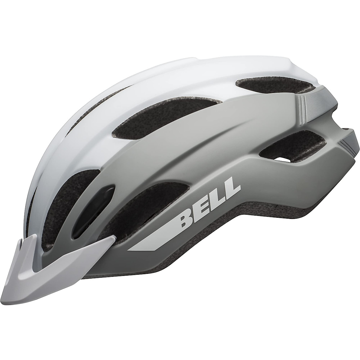 BELL Trace Adult Recreational Bike Helmet - Matte White/Silver (Discontinued), Universal Adult (53-60 cm)