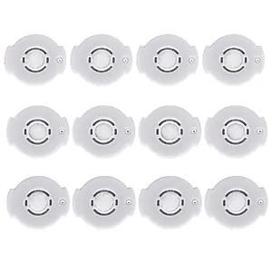 Carkio Water Tank Filter Element Compatible with Xiaomi Mi mijia Roborock E35 E25 E20 S50 S6 S51 Accessories (12pcs)
