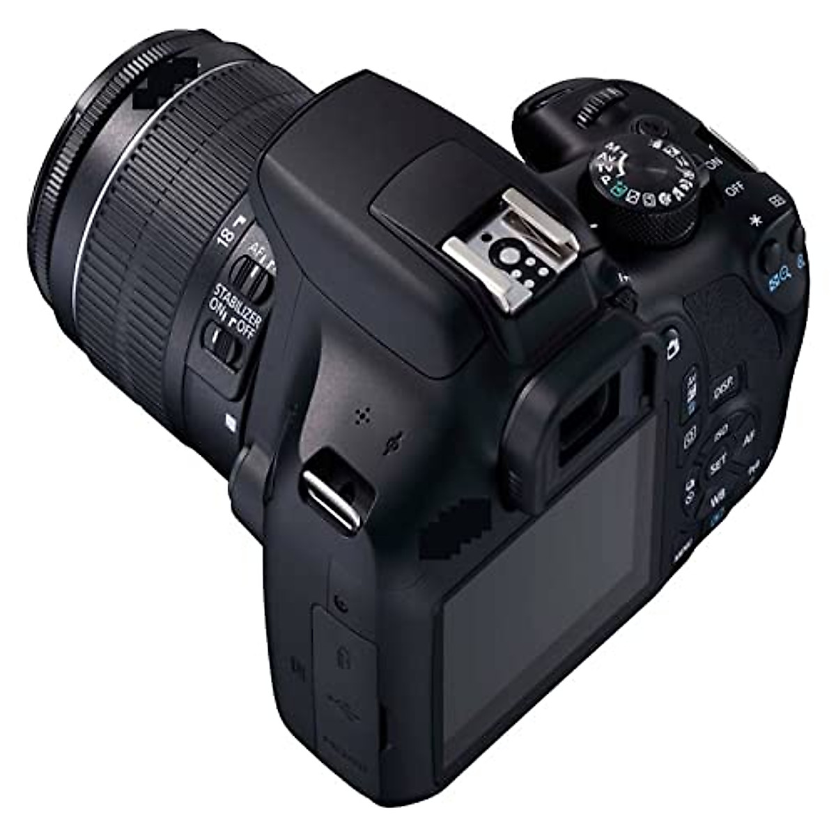 DYOSEN Digital Camera EOS 1300D DSLR Camera Body with Single Lens: EF-S 18-55 is II Digital Camera Photography (Size : Camera Withe Lens)