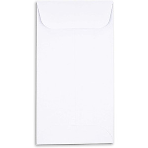 Juvale 500 Pack Housekeeping Tip Envelopes Bulk, Thank You Envelopes for Cash, Coins, Gratuity for Hotel (3.5x6.5 in)