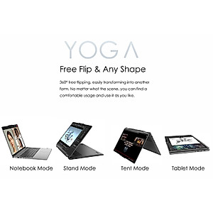 LENOVO Yoga 7I 16" WUXGA 16:10 2 in 1 Touch-Screen Laptop Intel CORE I5-1335U (Beats i7 1260U) 2xThunderbolt Fingerprint Reader Storm Grey Win11 W/HDMI (8GB RAM | 512GB PCIe SSD)