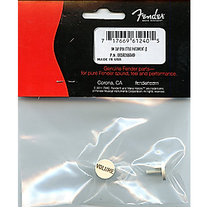 Fender Strat / Stratocaster S-1 Volume Knob Cap Insert