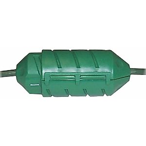 Farm Innovators CC-2 Cord Connect Water-Tight Outdoor Lawn/Garden Power Tool Extension Cord Lock, Fits 12- to 18-Gauge Cords, Green