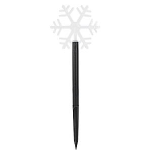 Solar Light Snowflake, Snowflake Shape Practical Solar Lawn Light for Courtyardsyard for Home for Garden Landscape for Outdoor