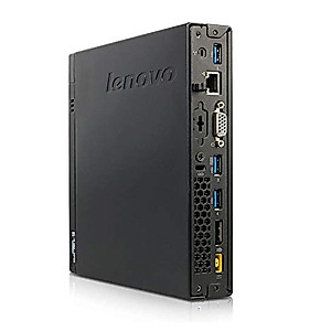 Lenovo ThinkCentre M93p Tiny Desktop, i5 4570T 2.9Ghz, 16GB DDR3 RAM, 512GB SSD Hard Drive, Windows 10 (Renewed)
