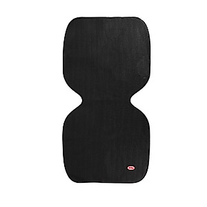 Nuby On The Go Kids Car Seat Protection Undermat, Protects Upholstery from Indentations, Scratches, and Spills, Black