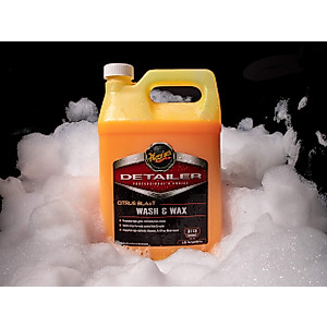 Meguiar's D11301 Citrus Blast Wash & Wax - 1 Gallon Container, 1 gallon, 1 Pack