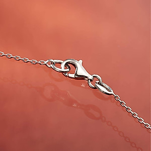 Ross-Simons Italian Sterling Silver Love Knot Pendant Necklace. 18 inches