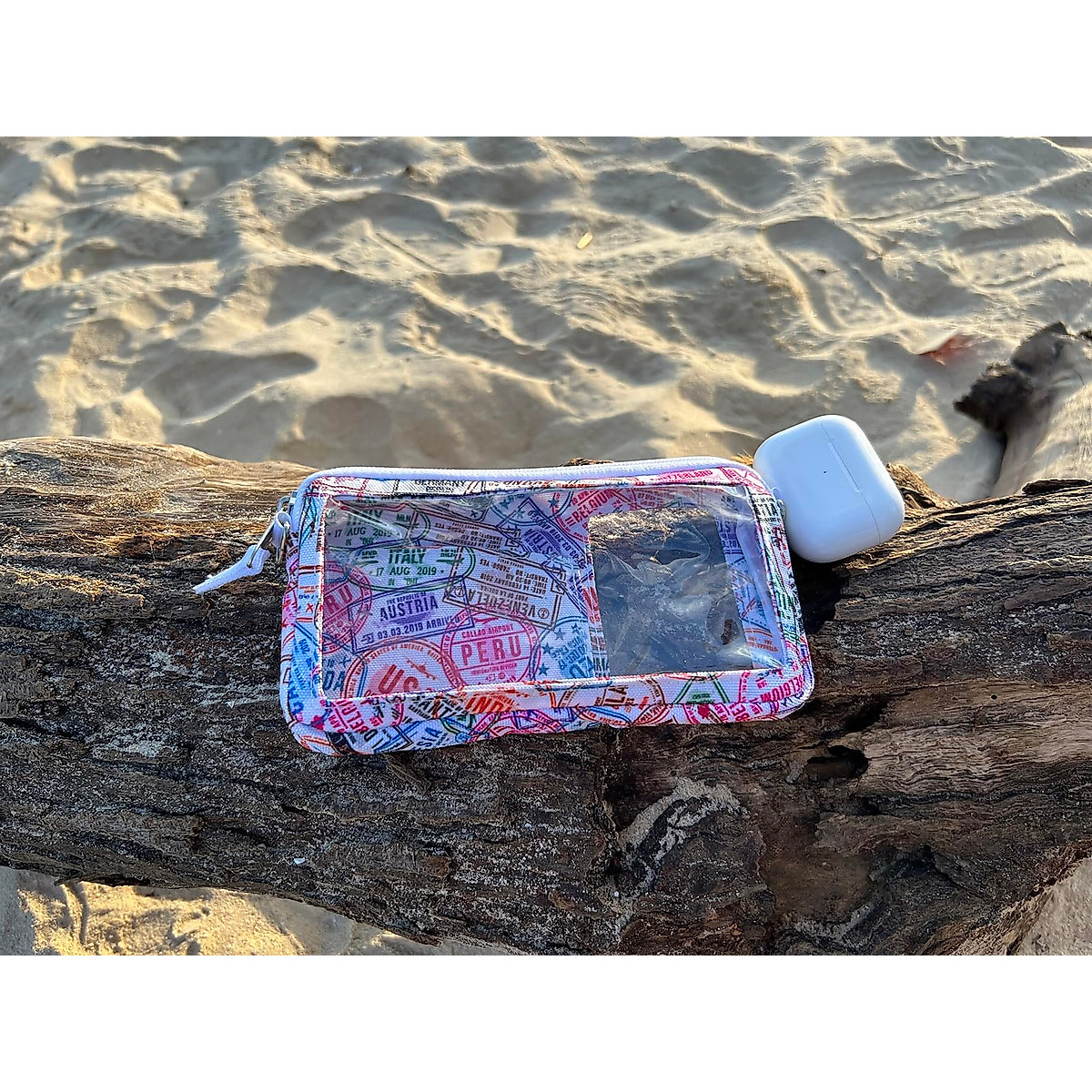 DQL Phone Purses with Crossbody Strap, Small Phone Holder with Interior Pocket for iPhone 15/14/13/12 - Skull Pattern