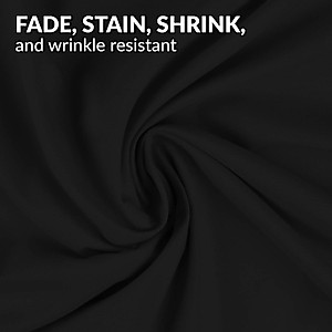 Mellanni Pillow Cases - Luxury, Extra Soft, Cooling Pillow Covers - 2 PC Iconic Collection Pillowcases - Envelope Closure (King 20" x 40", Black)