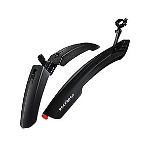 ROCKBROS Bike Fender Adjustable Bicycle Fender Fits 26"- 29" Mountain Bike