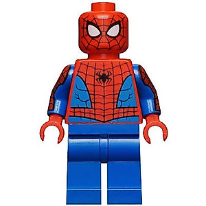 LEGO Superheroes: Spider-Man Minifigure with Web and Printed Arms