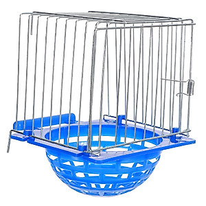 Ipetboom 3pcs Hatching Nest Hollow Cage Nest Canary Nest for Cages Pigeon Nest Bowl Parrot Breeding Nest Bird Hanging Cage Parrot Nest Basin Bird Nesting Bowl Iron Wire Breeding Box Pearl