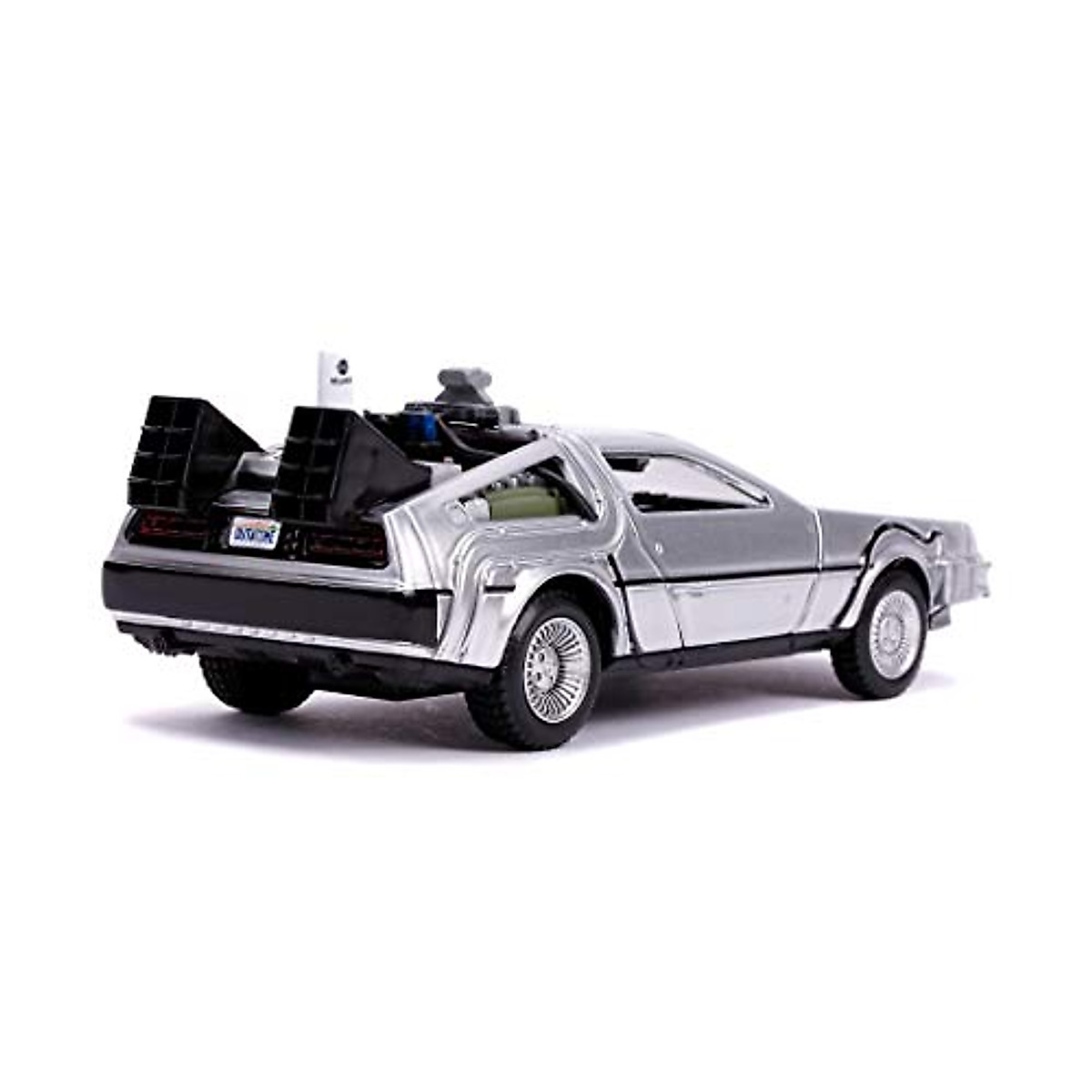 Jada Toys Back to The Future Part II 1:32 Time Machine Die-cast Car, Toys for Kids and Adults
