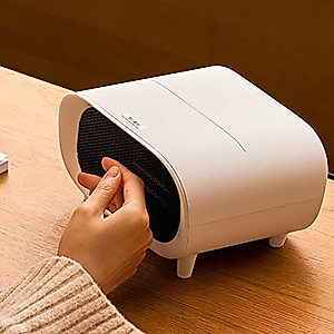 Outdoor Garden Heater Mini Ceramic Heater, Small Quiet Overheat Protection Electric Small Space Heater, Heater Fan, For Home Desk Office Bedroom Patio Heater