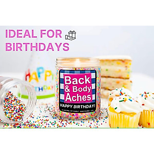 Funny Happy Birthday Candle, Birthday Gifts for Women Men, Gifts for Her and Him, Unique 30th 40th 50th 60th 70th Birthday Candles Gift Ideas