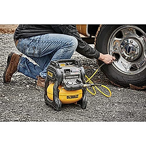DEWALT FLEXVOLT 60V MAX* Air Compressor Kit, Cordless, 2.5 Gallon (DCC2560T1)