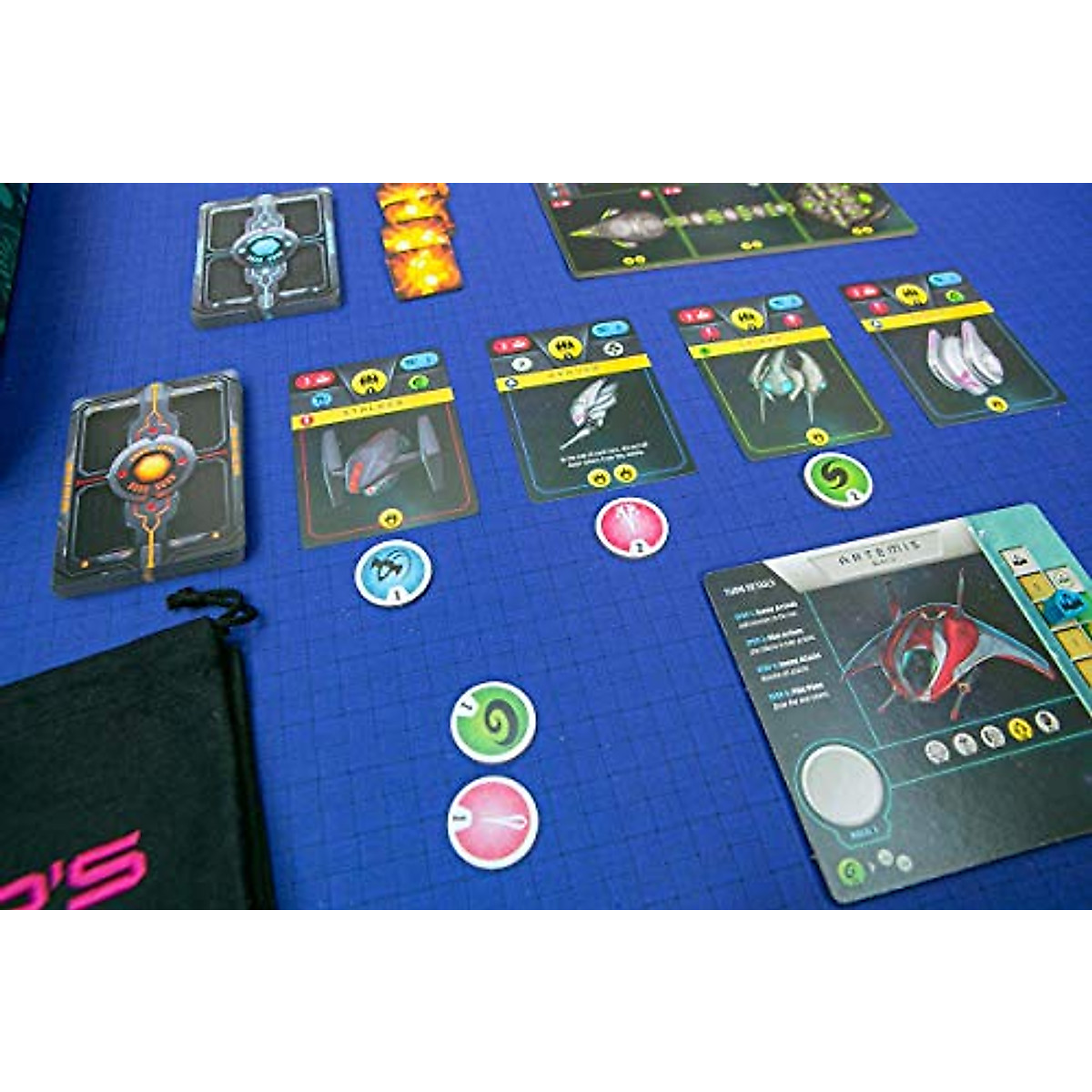 Renegade Game Studios Warp's Edge | A Solo bag-building Game of Epic Space Combat for Ages 10+