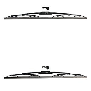 Front Windshield Wiper Blade Set of 2 Fits 1990-1992 Ferrari F40