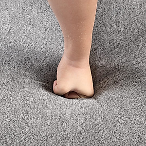 Merax Sleeper Sofa Bed L Shaped Sectional Couch with Storage Ottoman and Chaise for Living Room, Small Apartment Love Seats, Gray_Linen