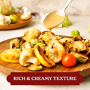 Baron's Pure Tahini Sesame Paste | Rich Creamy Taste For Hummus, Dips & Baba Ghanoush | Kosher, All-natural, Keto-friendly Ground Seeds | Vegan, Non-gmo, Gluten- & Peanut-free | 2 Jars Of 16 Oz.