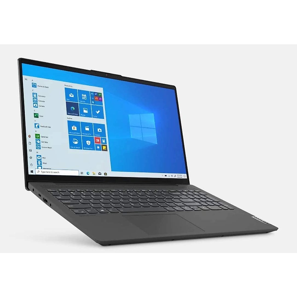 2020_Lenovo IdeaPad 5 15.6" FHD IPS Touchscreen Display, 10th Gen Intel Core i5-1035G1 CPU, 16GB DDR4 RAM, 512GB SSD, Camera, WiFi, Bluetooth, Backlit Keyboard, Fingerprint Reader, Windows 10