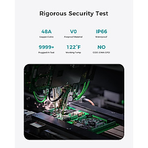 EG evgoer Level 2 EV Charger, 40A 240V Portable EV Home Charging Station, Schedule Time 8-40A Adjustable Current Electric Vehicle Charger Compatible with All J1772 EVs (20 ft)