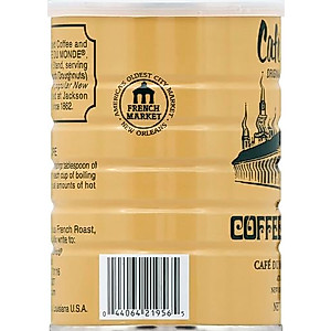 Cafe Du Monde Coffee and Chicory Decaffeinated, 13 Ounce