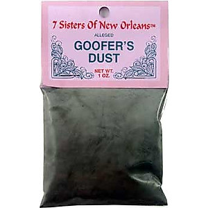 Indio Products 7 Sisters of New Orleans Goofer's Dust Ritual Supplies